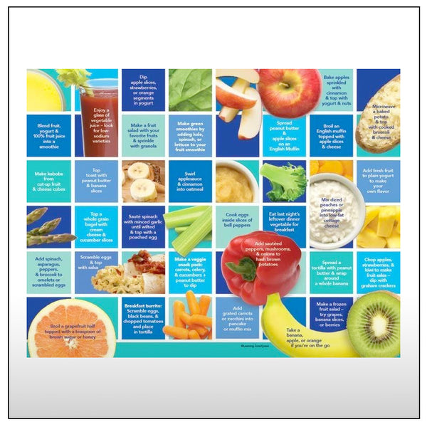 50 Ways to Eat More Fruits and Vegetables for Breakfast Handouts ...